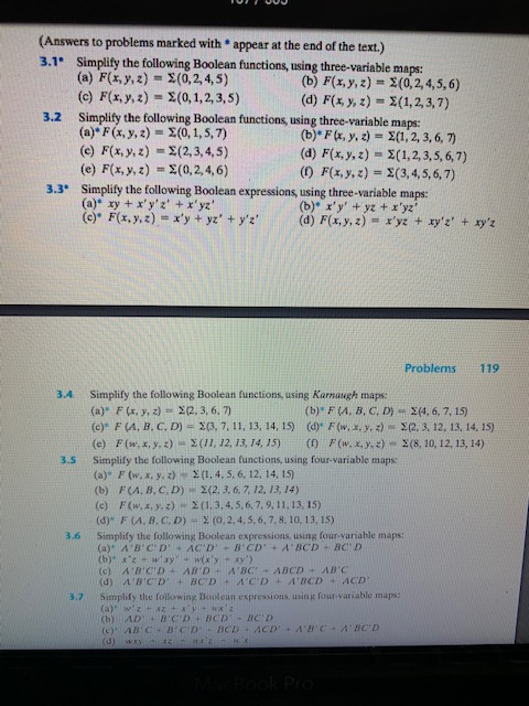 Solved (Answers to problems marked with appear at the end of | Chegg.com