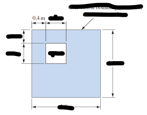 The horizontal cross-section of an industrial chimney | Chegg.com