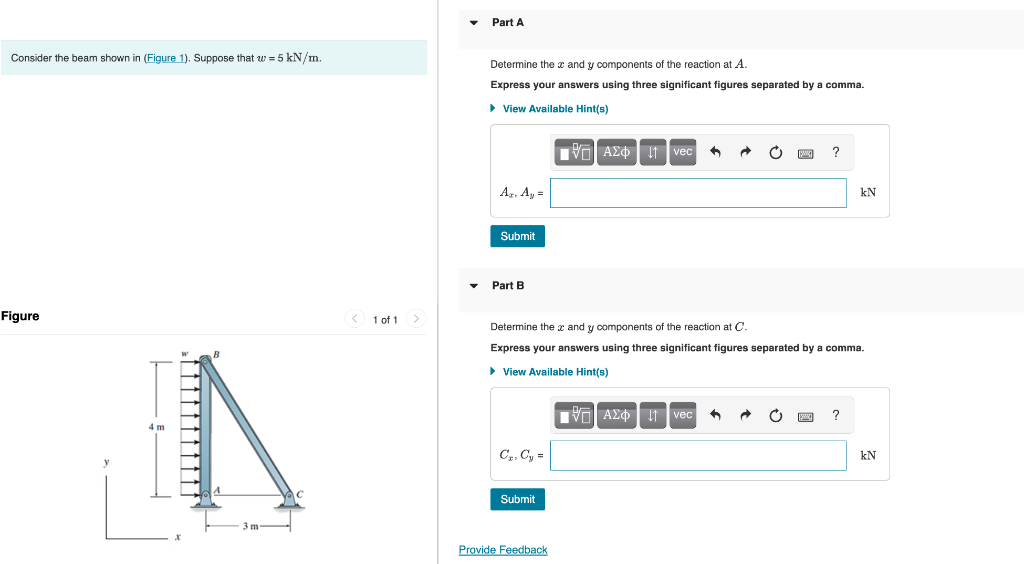 Solved Consider the beam shown in (Figure 1). Suppose that | Chegg.com Solved Consider the beam shown in (Figure 1). Suppose that | Chegg.com