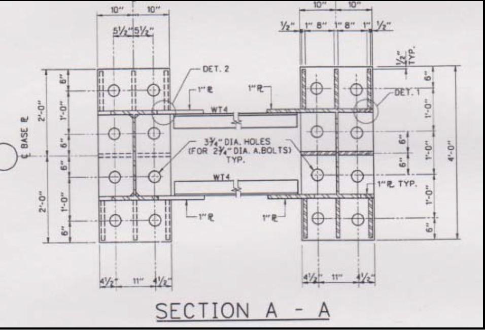 Solved SEE COLUMN PLAN W24 W14 Иs. 76 TYP. 11 W24 % 另 (TYP. | Chegg.com