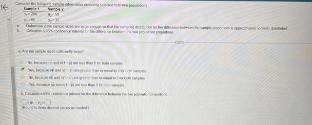 Solved Consitser the fofiowna simele inlorminton randomiy | Chegg.com