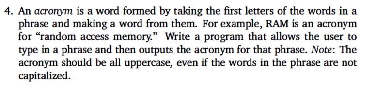 Solved Programming Exercise - PrintScreen | Chegg.com