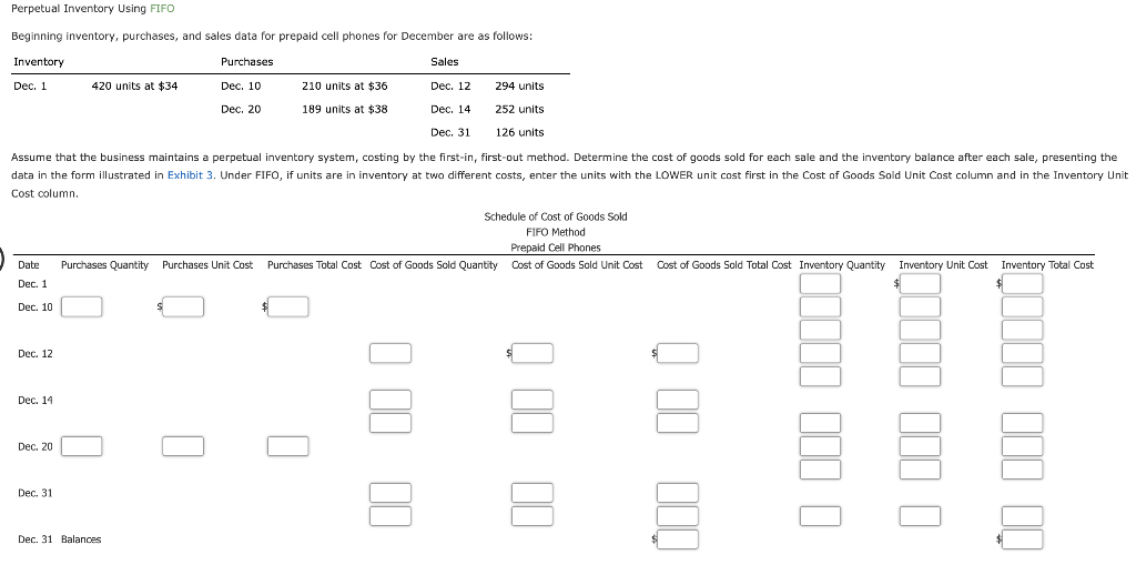 Solved Perpetual Inventory Using FIFO Beginning inventory, | Chegg.com