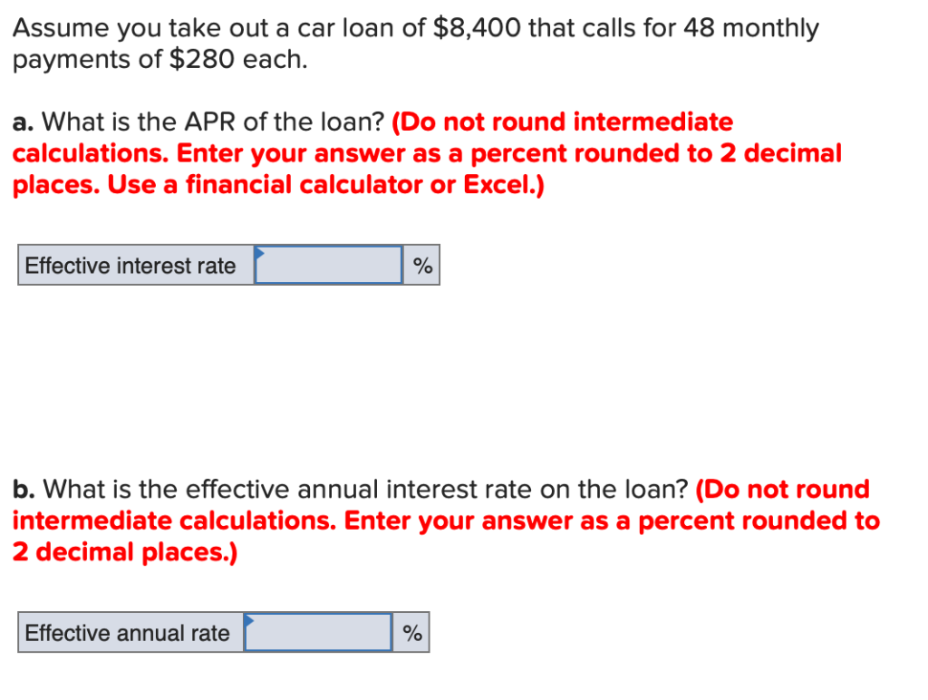 Solved Assume you take out a car loan of $8,400 that calls | Chegg.com Solved Assume you take out a car loan of $8,400 that calls | Chegg.com