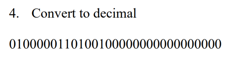 Solved 3. Convert to decimal | Chegg.com