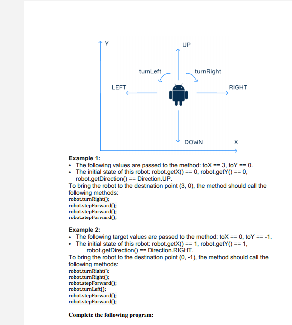 Solved 10methods04 Simulating A Clock Robot Control There 
