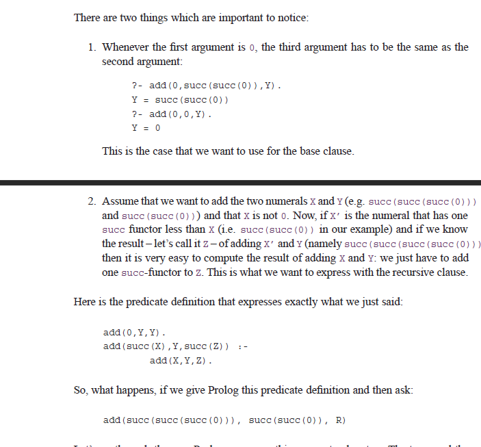 In Chapter 3 of the prolog book, we have discussed | Chegg.com