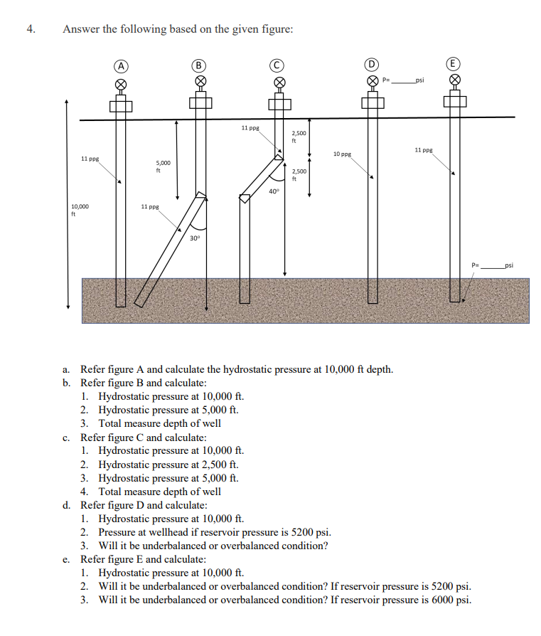 Solved 4. Answer the following based on the given figure: a. | Chegg.com
