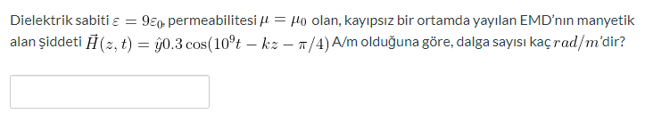 Solved Since EMD with dielectric constant epsilon = | Chegg.com