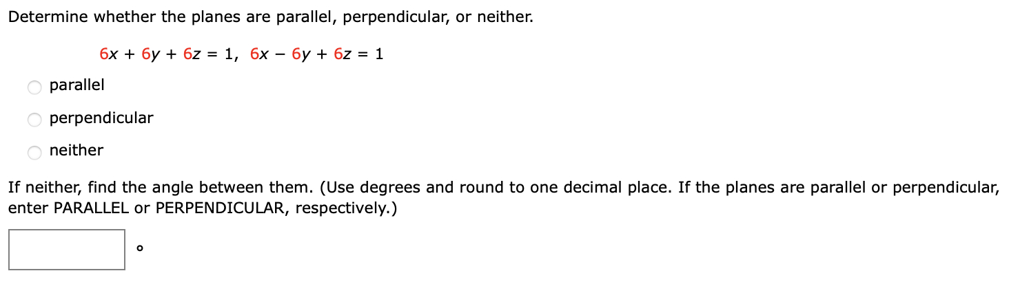 Solved Determine whether the planes are parallel, | Chegg.com