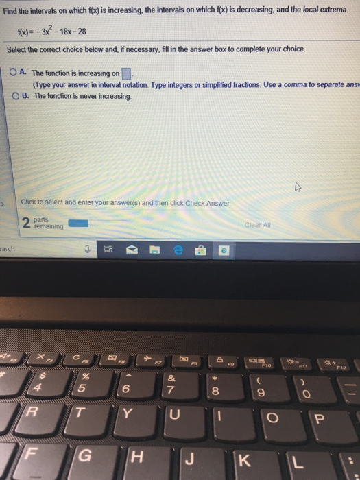Solved Find (A) f(x). (B) the partition numbers for f', and | Chegg.com