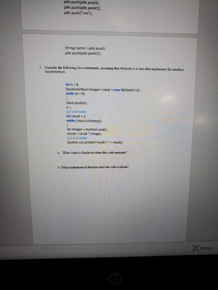 Solved COSC 2436 Lab 4 (Submit your Word file with answers) | Chegg.com