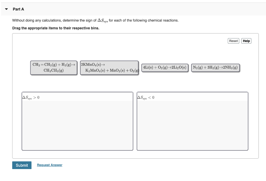 Solved Part B Classify each process by its individual effect | Chegg.com
