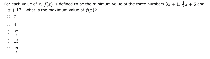 Solved For each value of x, f(x) is defined to be the | Chegg.com
