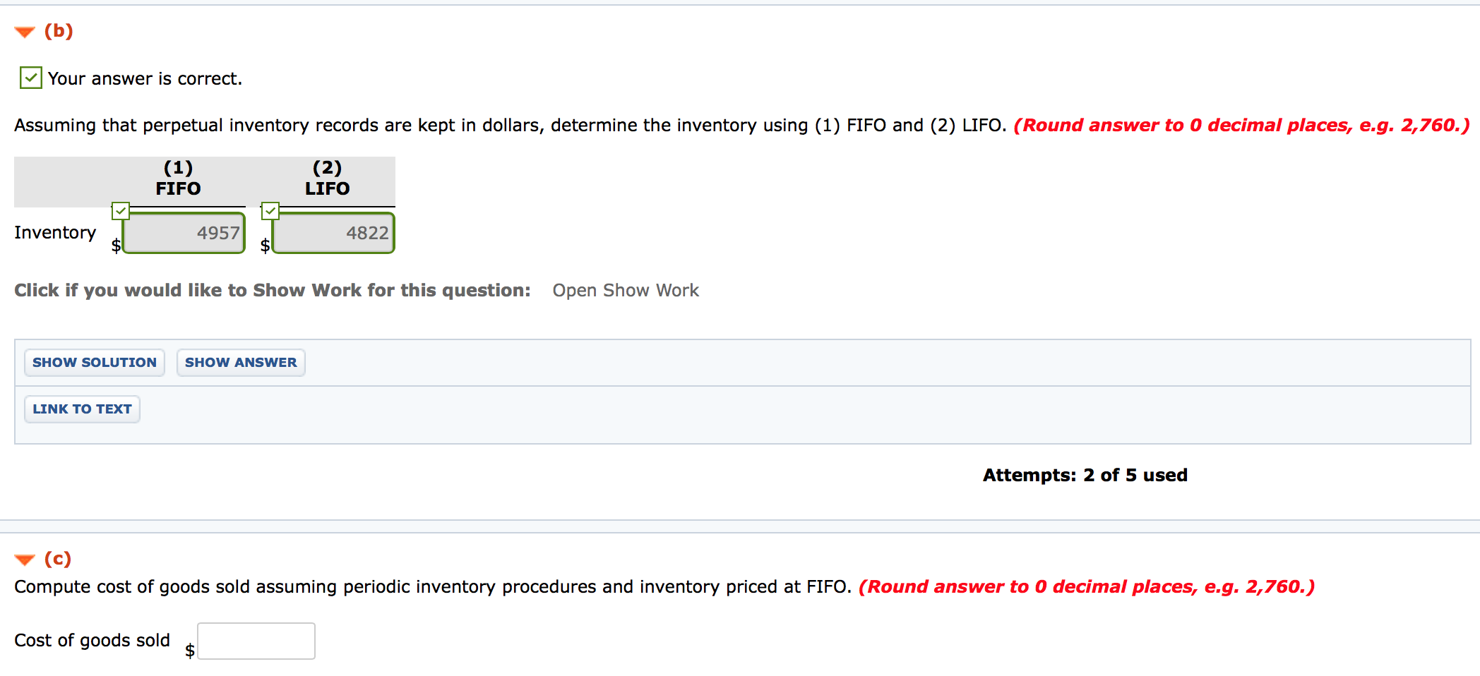 Solved Exercise 8-11 (Part Level Submission) Bonita | Chegg.com