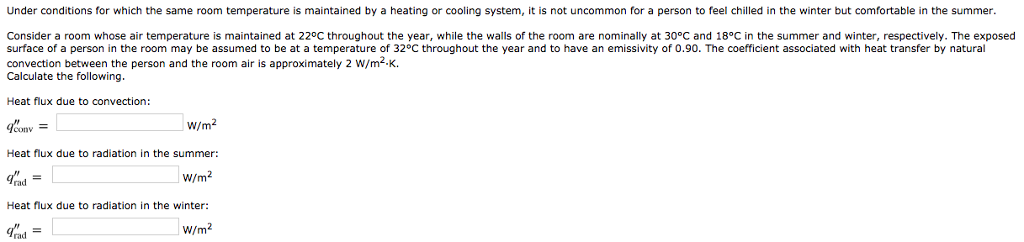 Solved Under conditions for which the same room temperature | Chegg.com