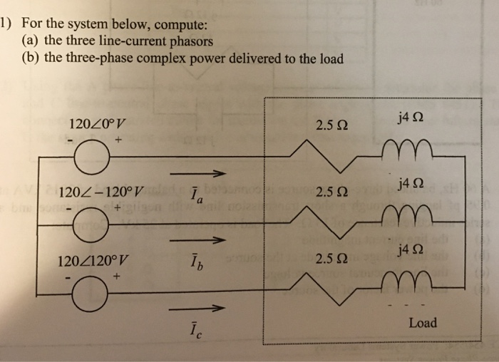 Solved 1) For the system below, compute: (a) the three | Chegg.com