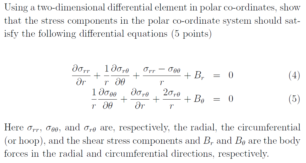 Solved Using a two-dimensional differential element in polar | Chegg.com