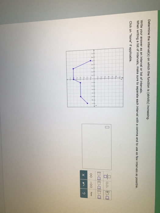 Solved Determine the interval(s) on which the function is | Chegg.com Solved Determine the interval(s) on which the function is | Chegg.com