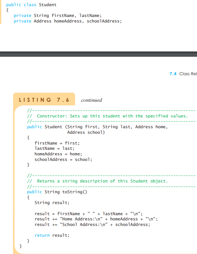 Solved Do programming project 7.2 of the text, as described | Chegg.com