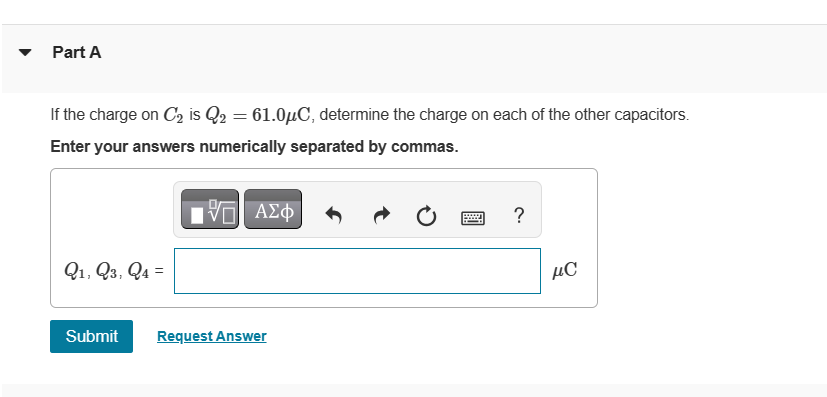 Solved Suppose in the figure(Figure 1) that C1=C2=C3=24.3μF | Chegg.com