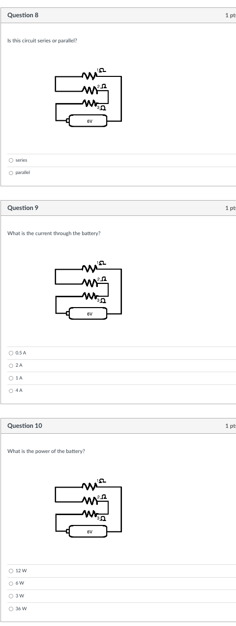 Solved Is this circuit series or parallel? series parallel | Chegg.com