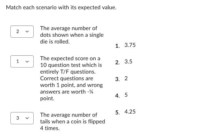 Solved Trying to figure out if my answers for each scenario | Chegg.com