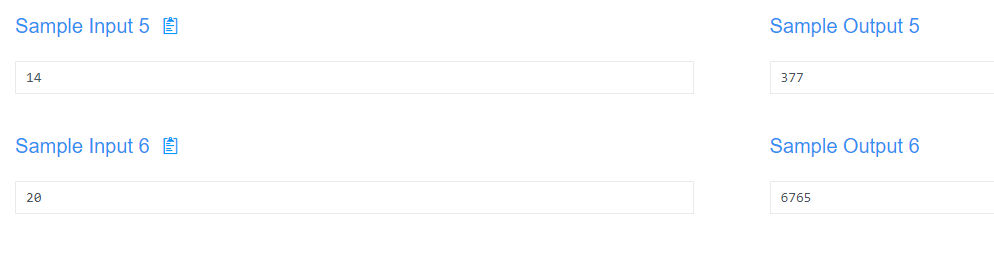 Solved Input An integer n indicating the Fibonacci number | Chegg.com