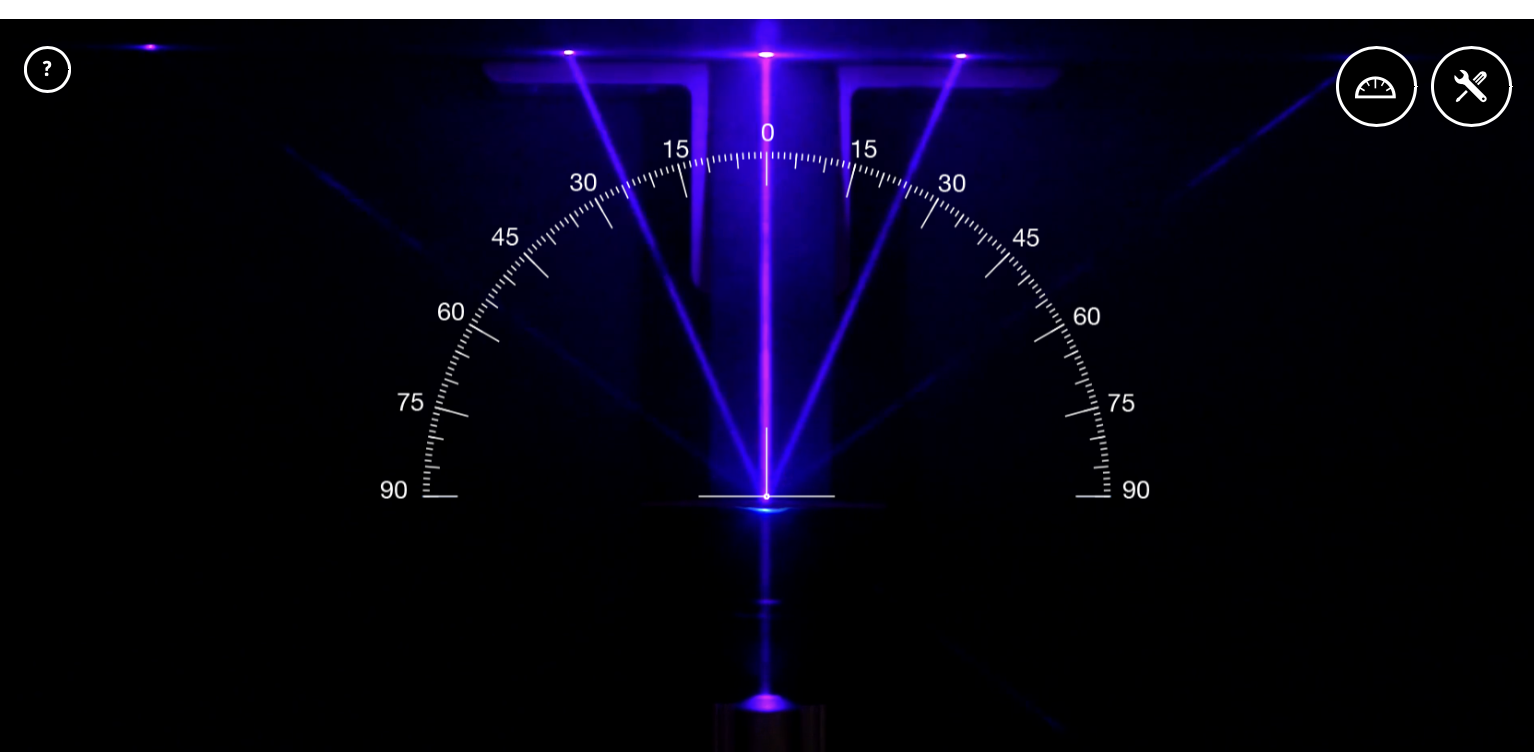 Solved Explain how the angle of the first order line depends | Chegg.com