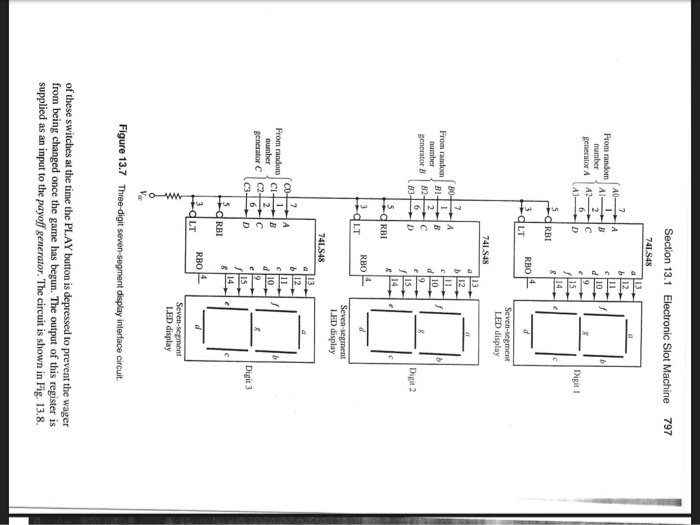 design a slot machine with an msp430 microcontroller | Chegg.com