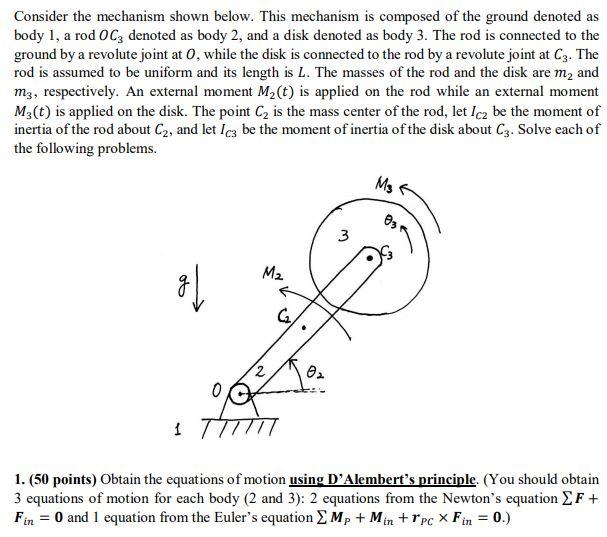 Solved Consider the mechanism shown below. This mechanism is | Chegg.com