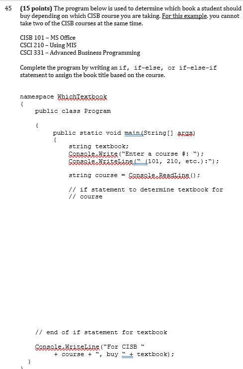Solved 9 Declare a constant variable to represent State | Chegg.com