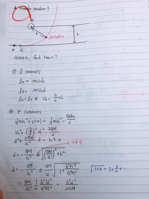 Solved Angular momentum in infinity distance Why | Chegg.com