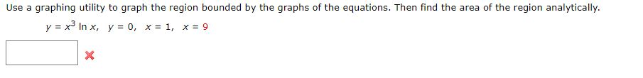 Solved Use a graphing utility to graph the region bounded by | Chegg.com
