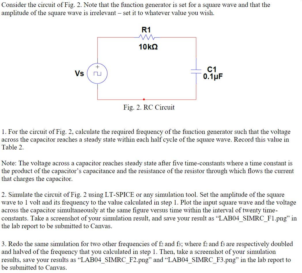 Solved Consider the circuit of Fig. 2. Note that the | Chegg.com