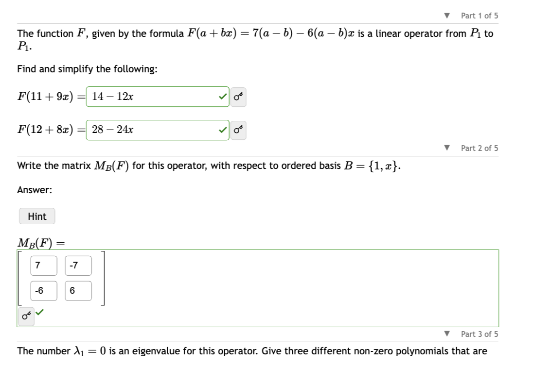 Solved The function F, given by the formula | Chegg.com