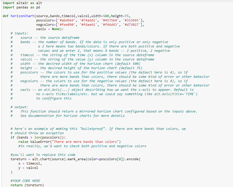 Solved Please create a function for creating a mirrored | Chegg.com