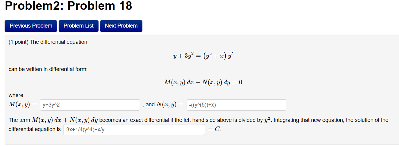 Solved Problem2: Problem 18 Previous Problem Problem List | Chegg.com