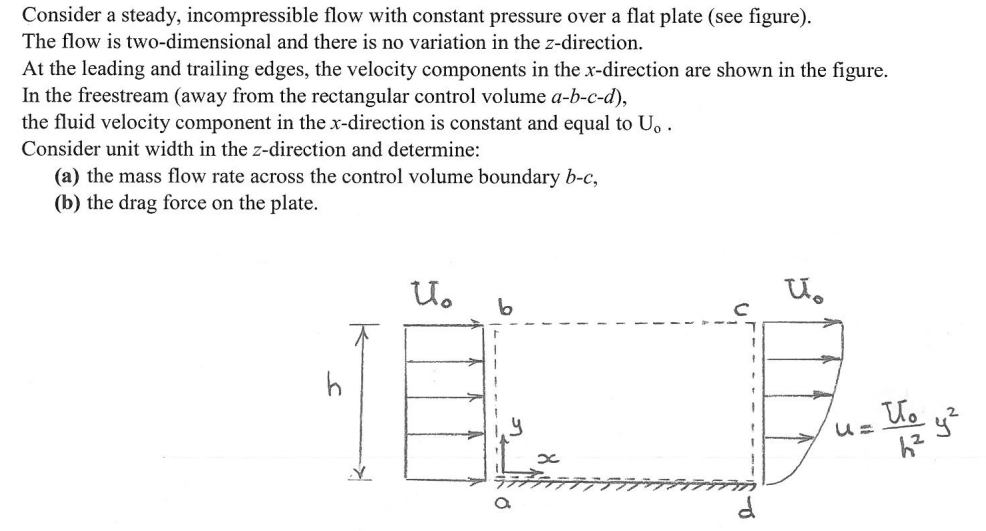 Solved Consider a steady, incompressible flow with constant | Chegg.com