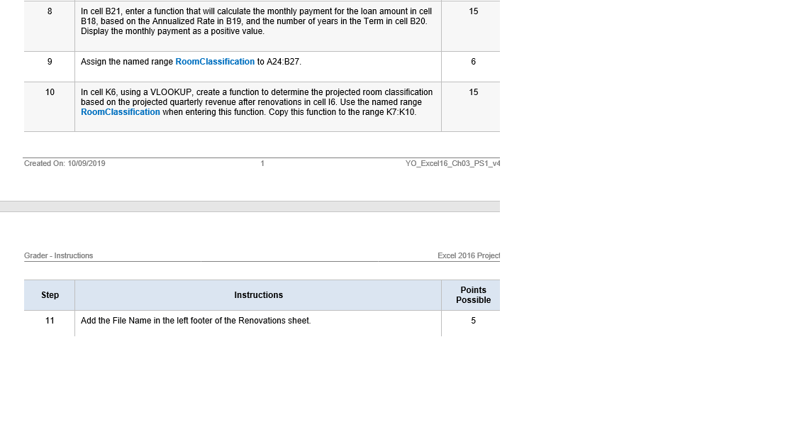 8 In cell B21, enter a function that will calculate | Chegg.com
