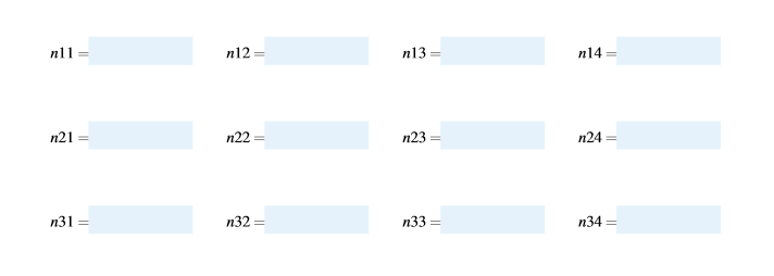 Solved Q1 (12 points) In the following table, there are 12 | Chegg.com Solved Q1 (12 points) In the following table, there are 12 | Chegg.com