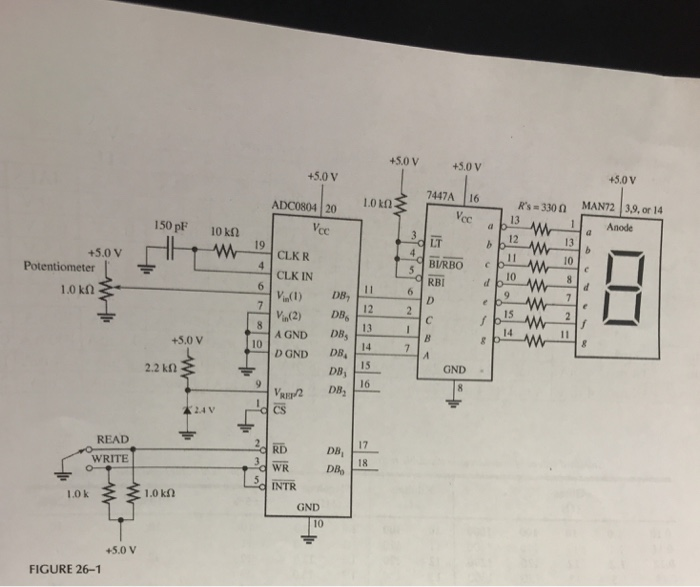 Solved 10. Use the schematic shown in Figure 26-1. a. What | Chegg.com