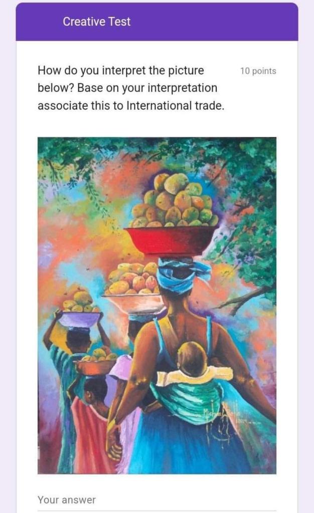 Solved Creative Test How do you interpret the picture 10 | Chegg.com