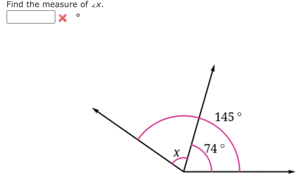 Solved Find the measure of ∠X. 20Given that m∠y=53∘, find | Chegg.com