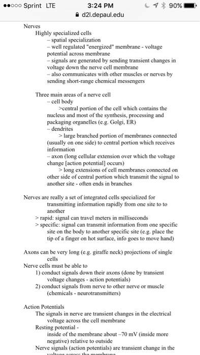 Solved Summarize the function and structure of the nerves | Chegg.com
