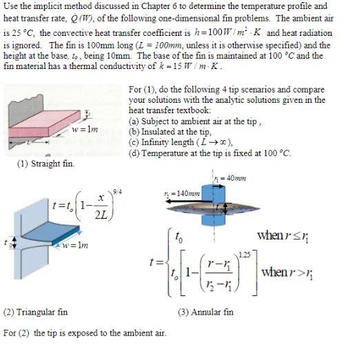 Use the implicit method discussed in Chapter 6 to | Chegg.com