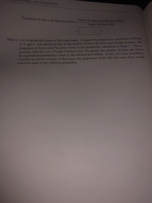 Chapter 4 Project Chapter 4 Project aw of Large | Chegg.com