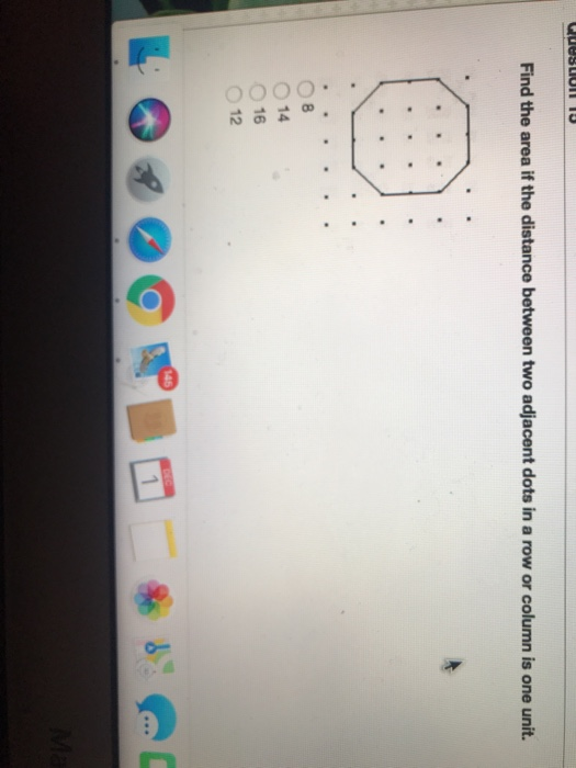 Solved Find the area if the distance between two adjacent | Chegg.com