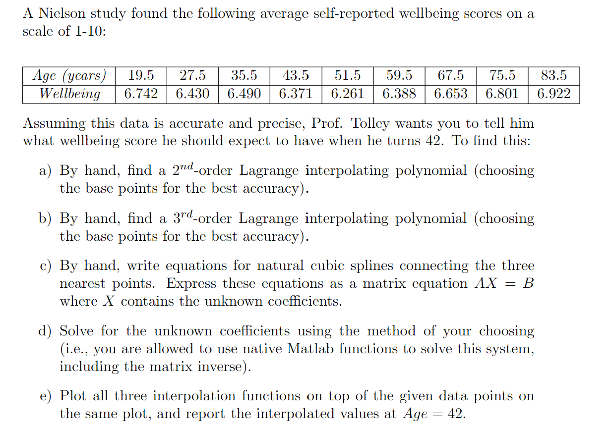 A Nielson study found the following average | Chegg.com