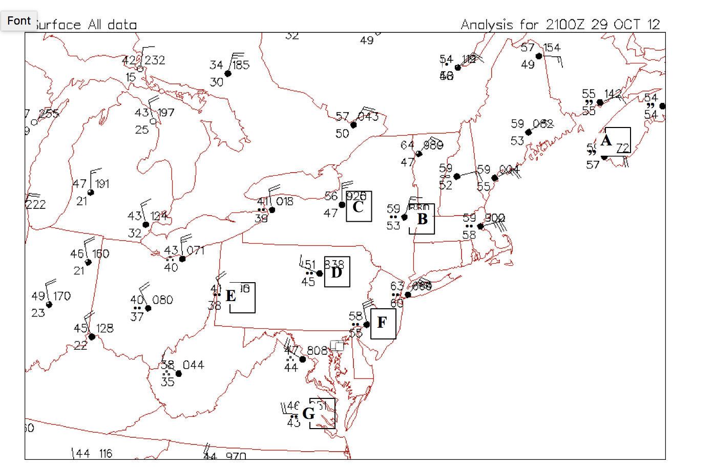 Solved Convert the time of the map into EDT or EST, | Chegg.com